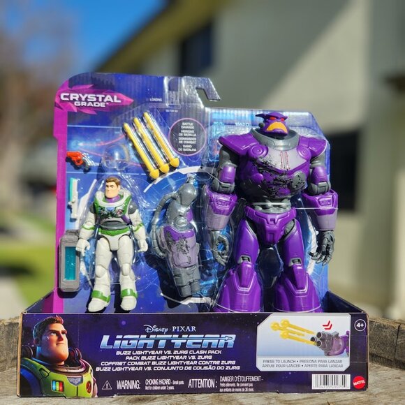 Disney | Toys | New Disney Pixar Buzz Lightyear Zurg Action Figures ...